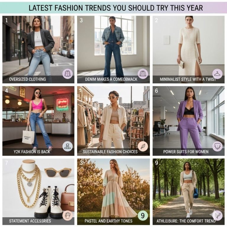 Latest Fashion Trends You Should Try This Year